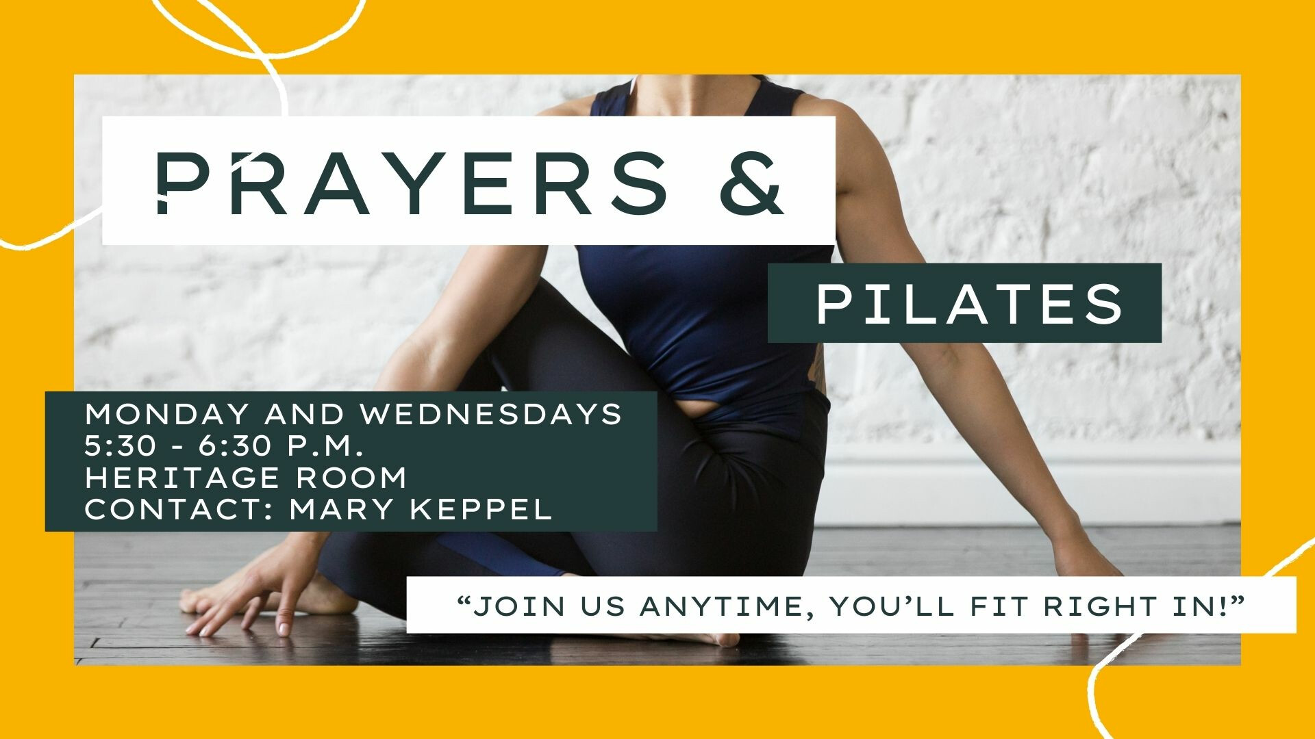 Prayer & Pilates | First Methodist Church Moorestown