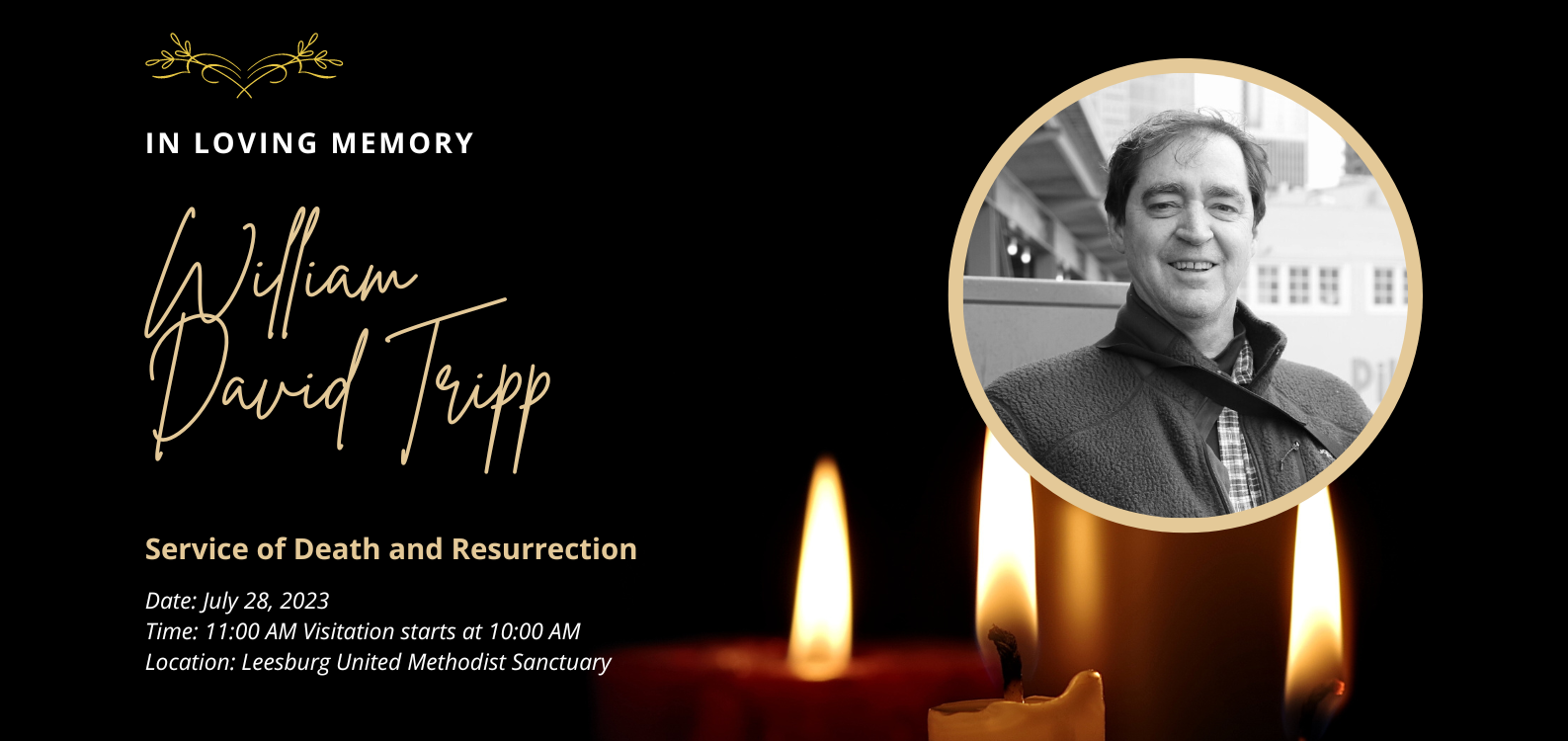 William David Tripp Funeral Details | Faith and Life | Leesburg United ...