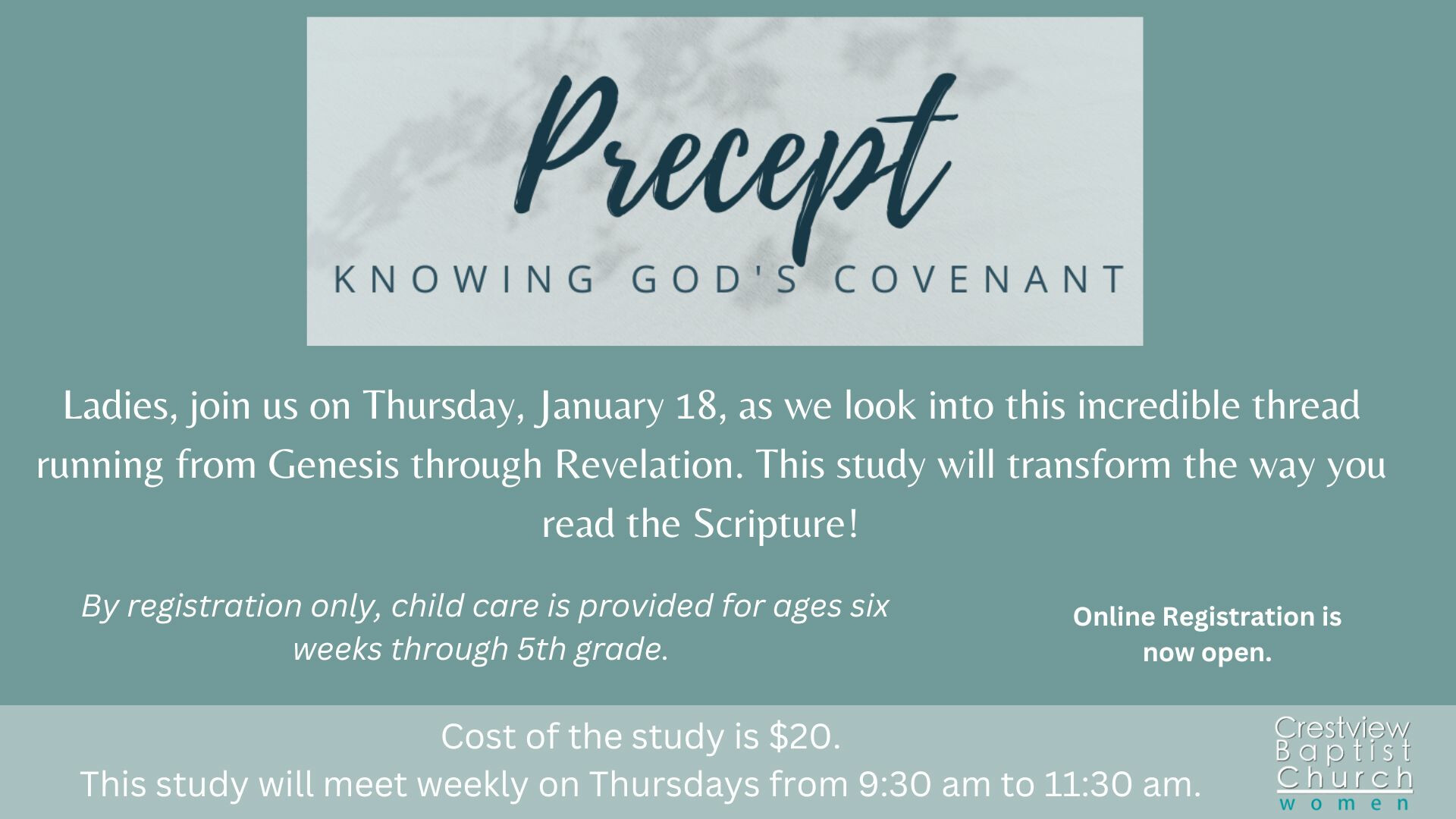 Women's Ministry | Crestview Baptist Church