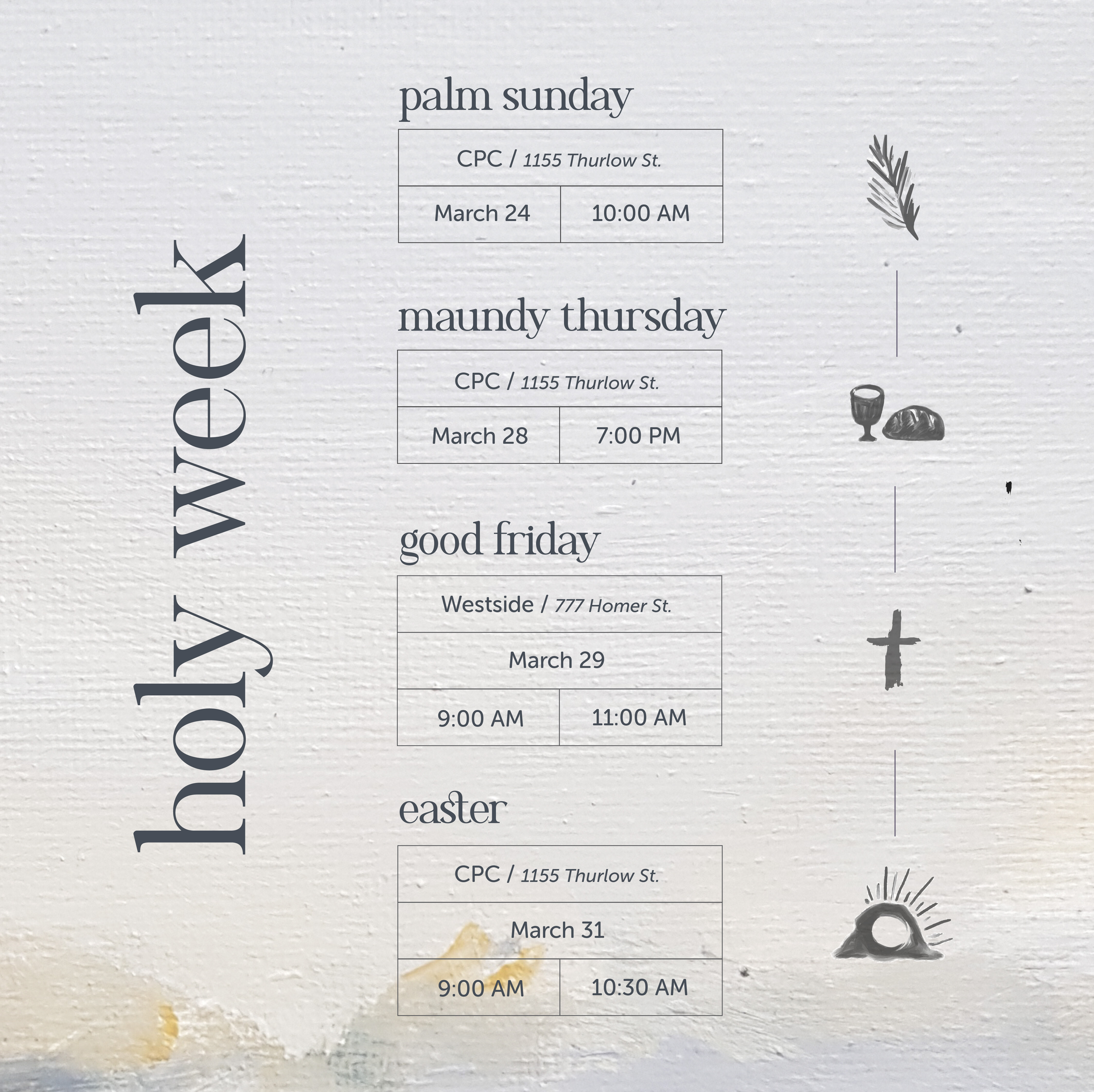 Holy Week 2024 | First News | m-89114