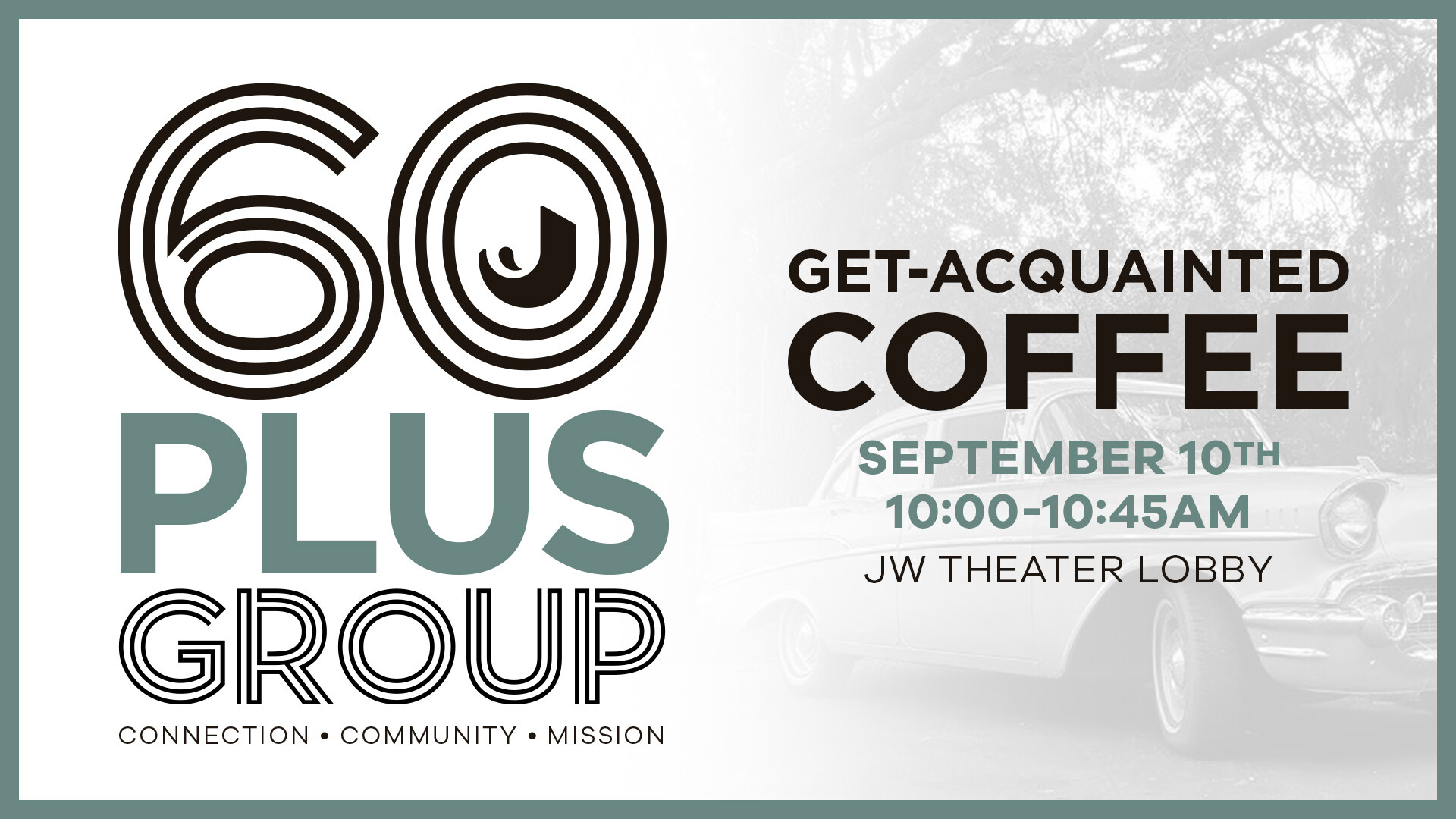 60 Plus Group | Jacob's Well Church