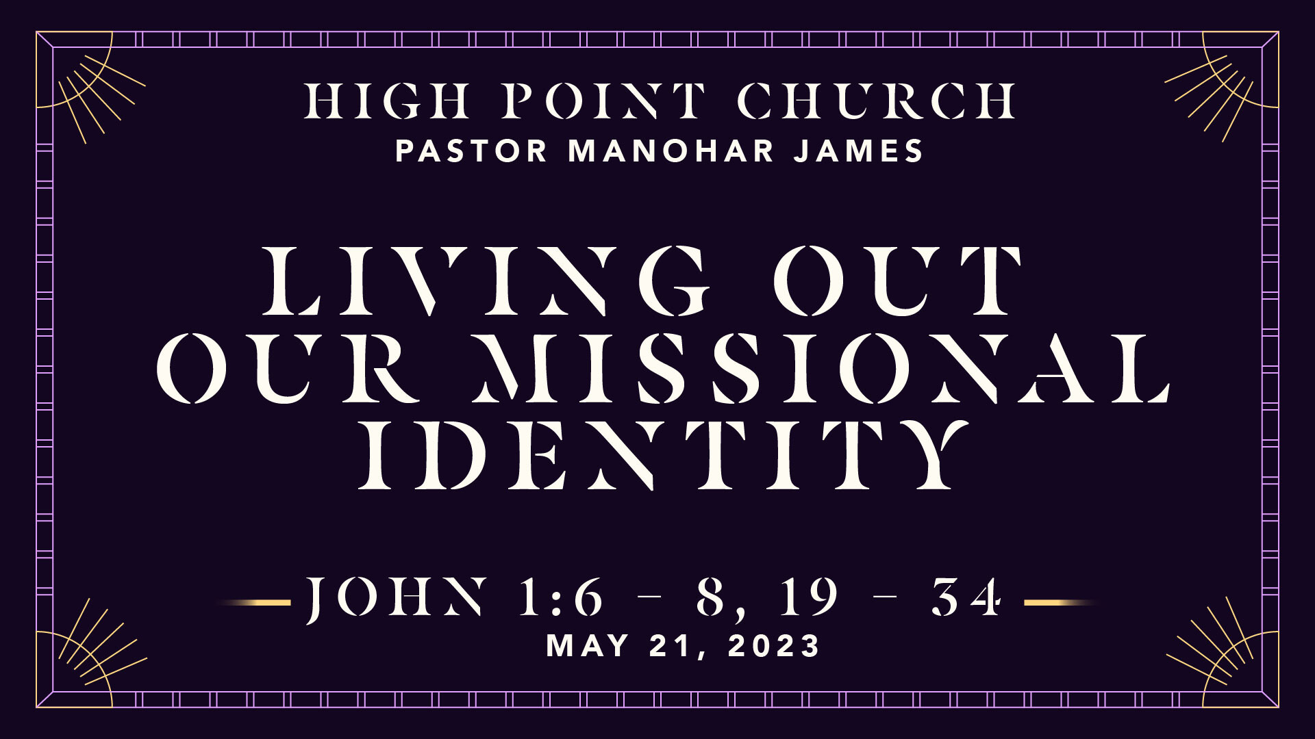 Sermons | High Point Church