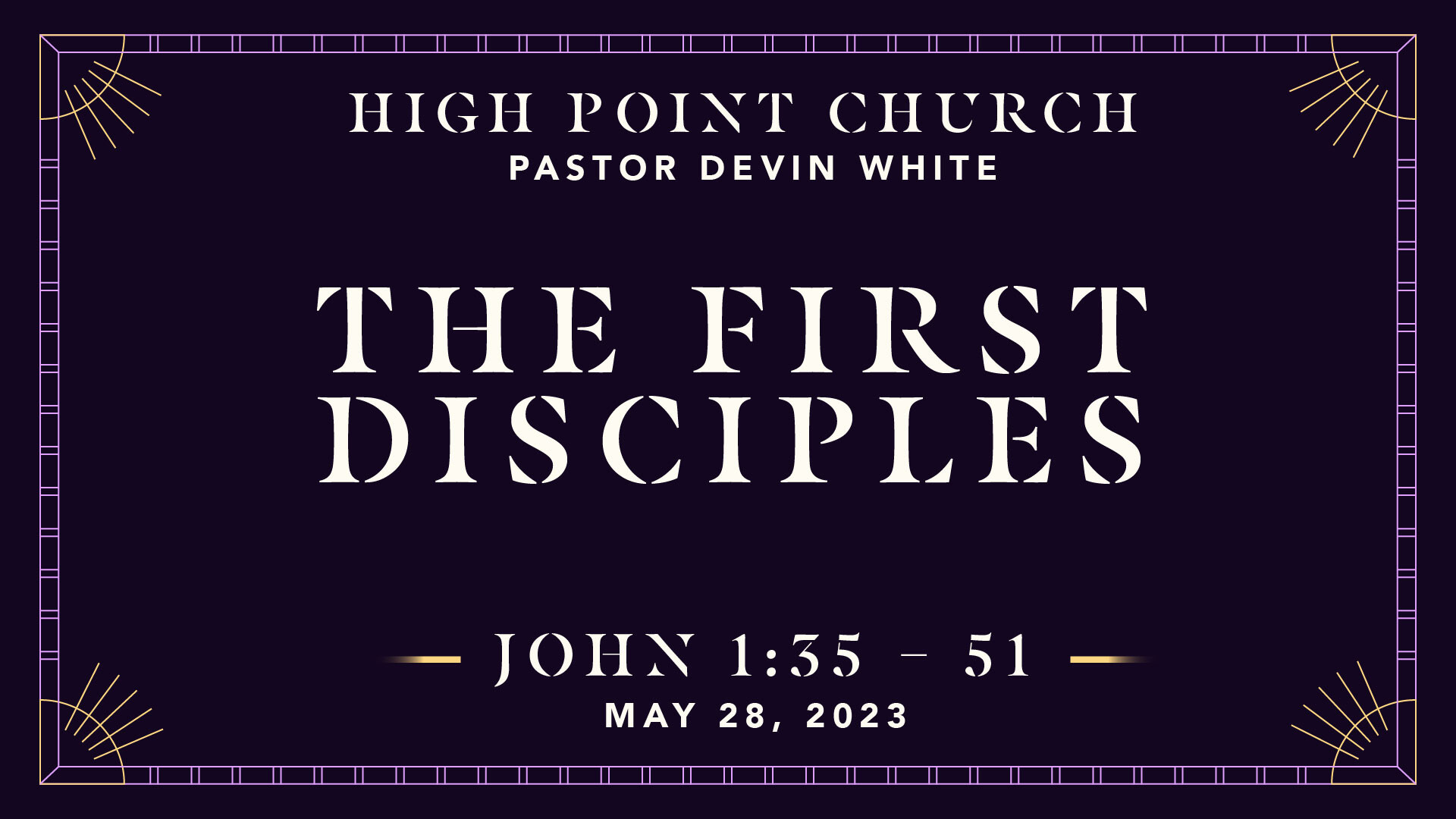Sermons | High Point Church