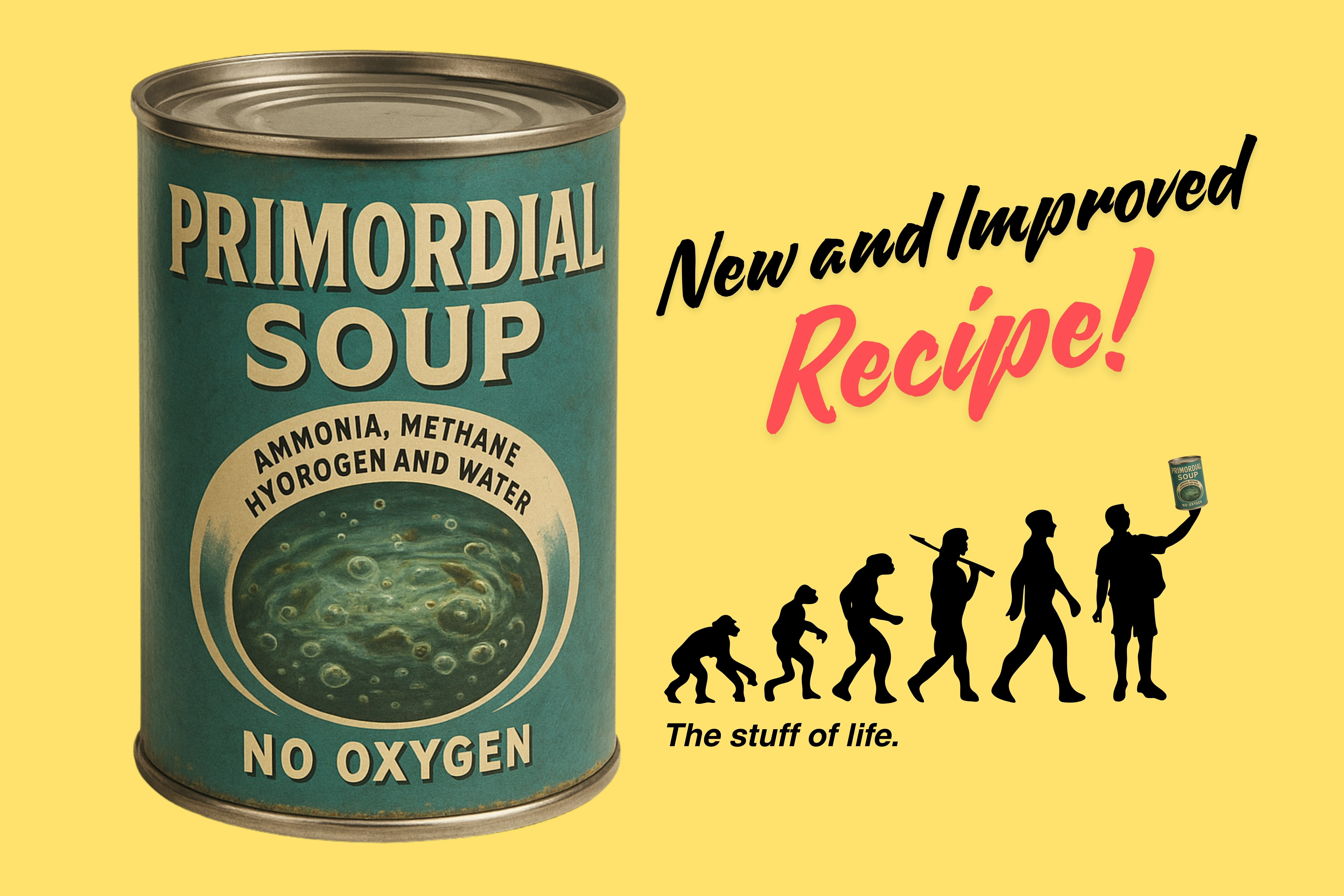 New Recipe for Primordial Soup | Sermons | Creation Moments