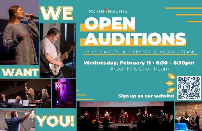 Worship Open Auditions | North Heights Church