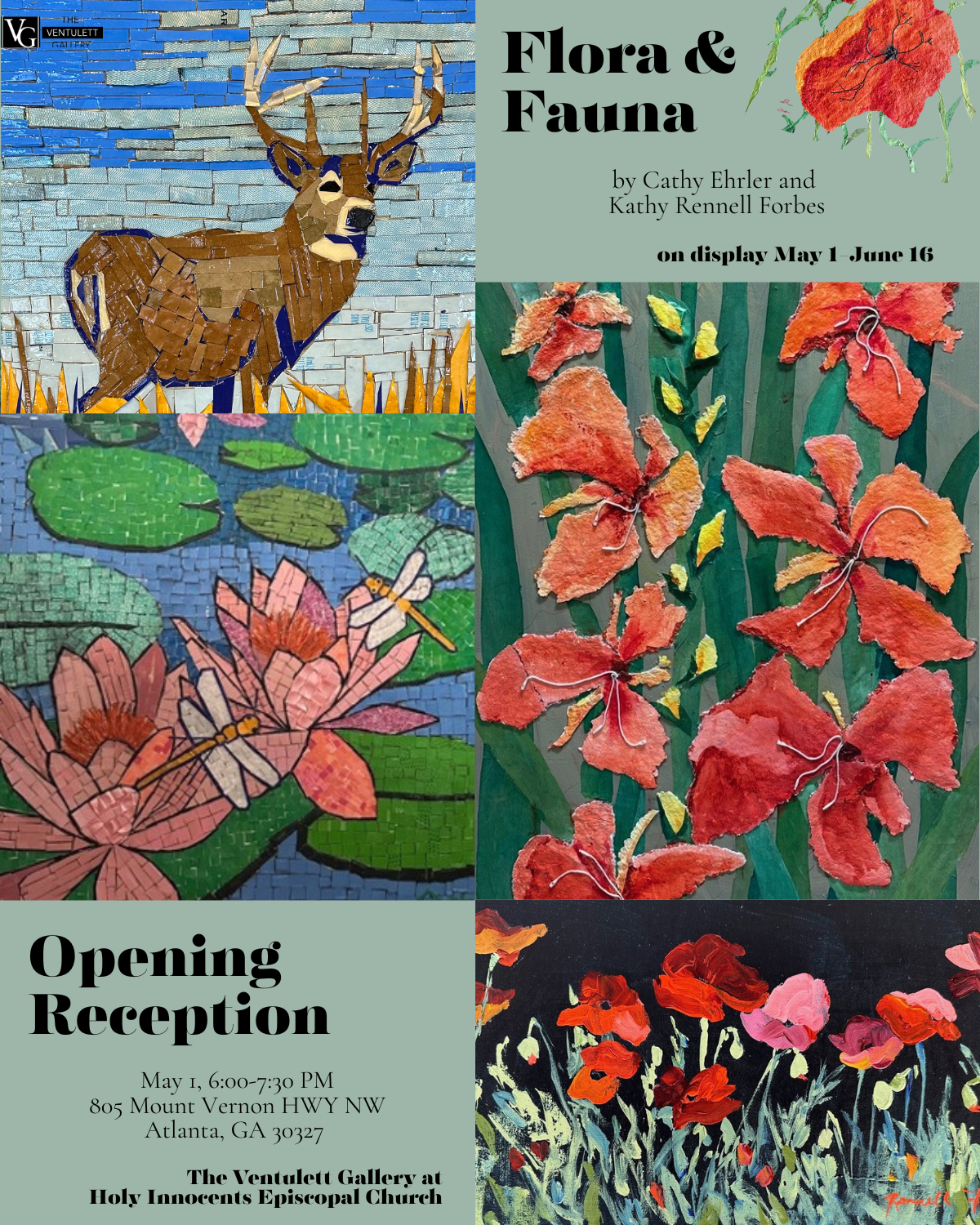 Opening Reception: Flora and Fauna | Holy Innocents' Episcopal Church