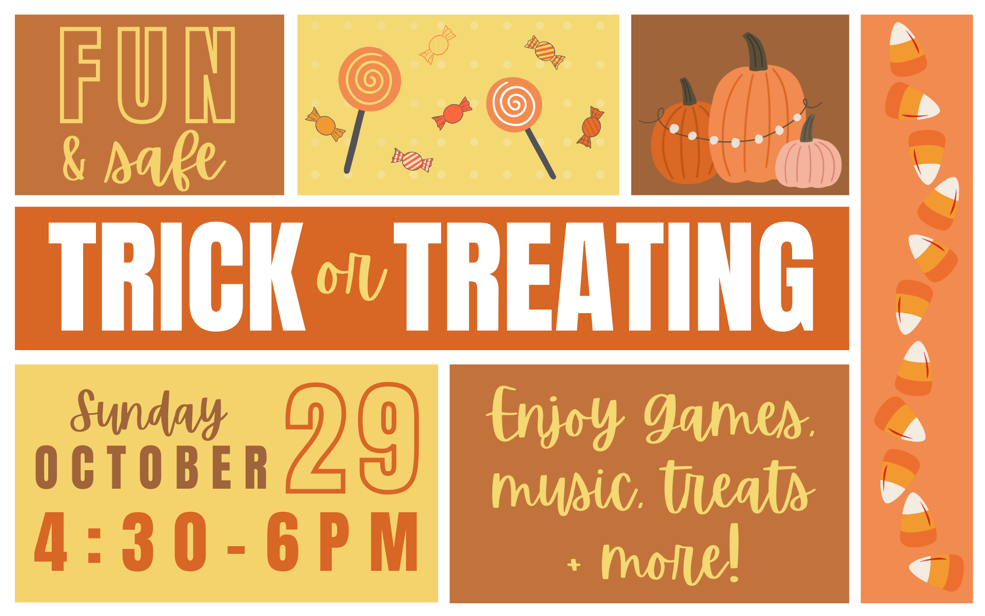 Safe Trick or Treat Event | West Bridge Church