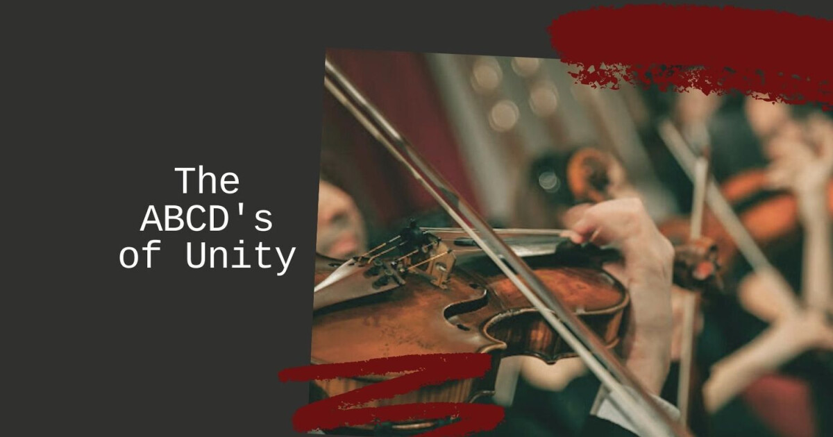 The A B C D's of Unity | Articles | Crossroads Community Cathedral
