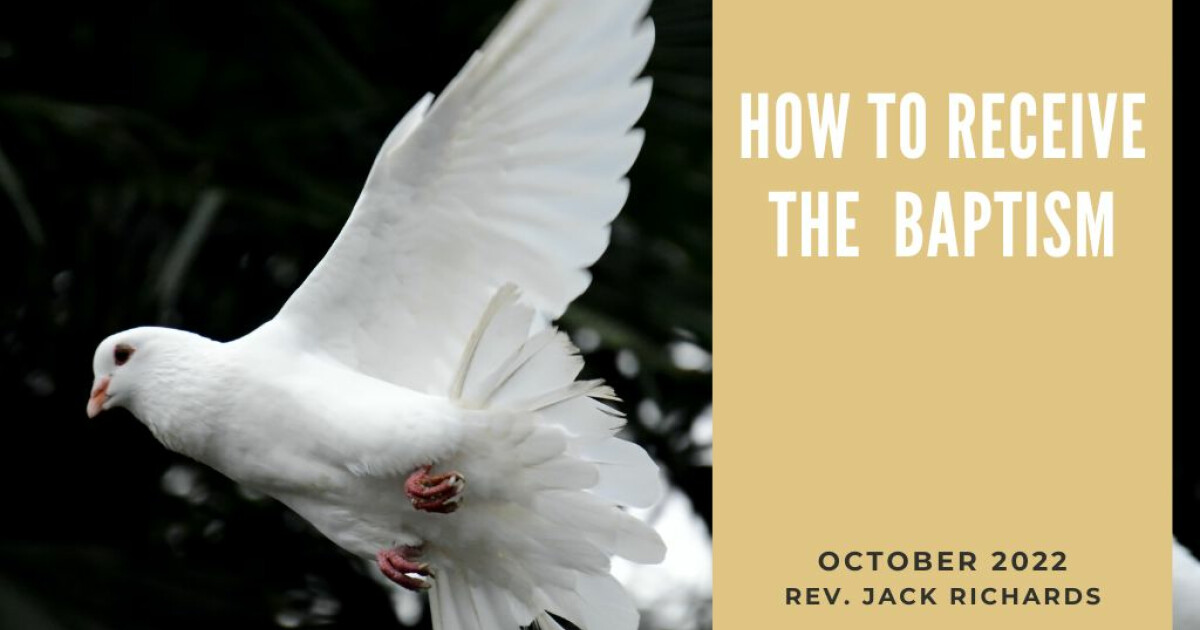 How to Receive the Baptism of the Holy Spirit | Articles | Crossroads ...