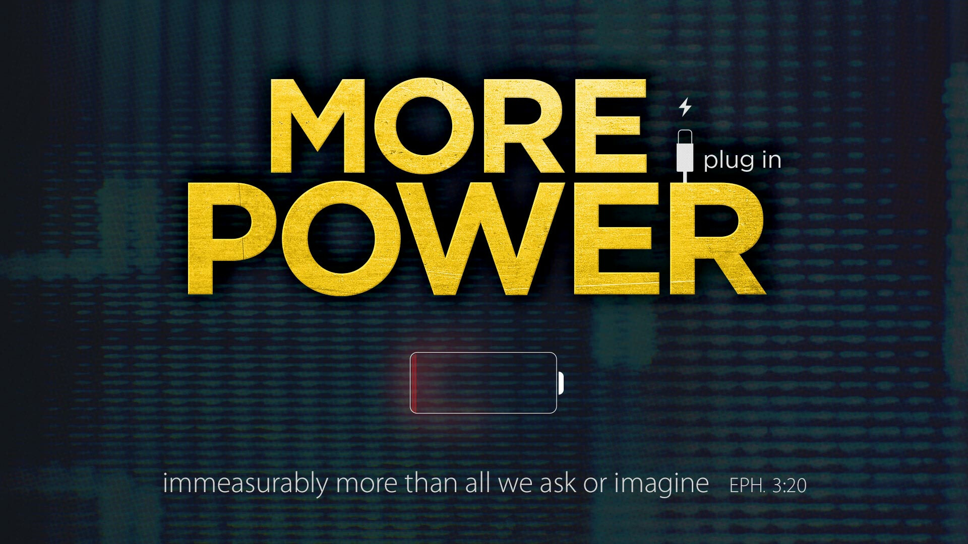 More Power Message Series | St. John's Lutheran Church of Orange