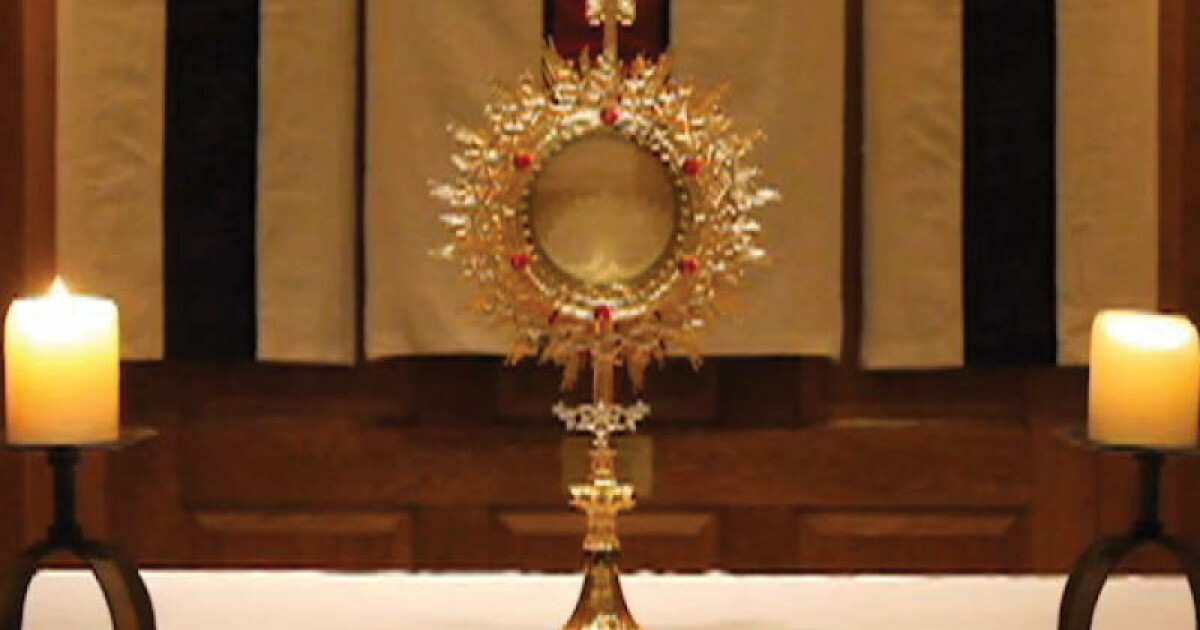 Adoration of the Blessed Sacrament | News | St. Luke in the Fields Church