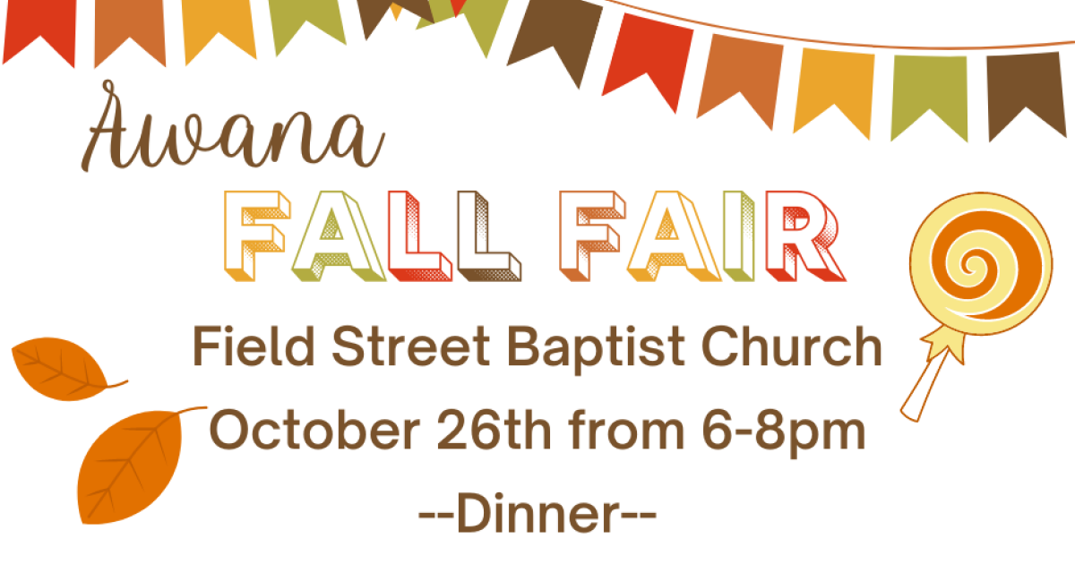 Awana Fall Fair | Field Street Baptist