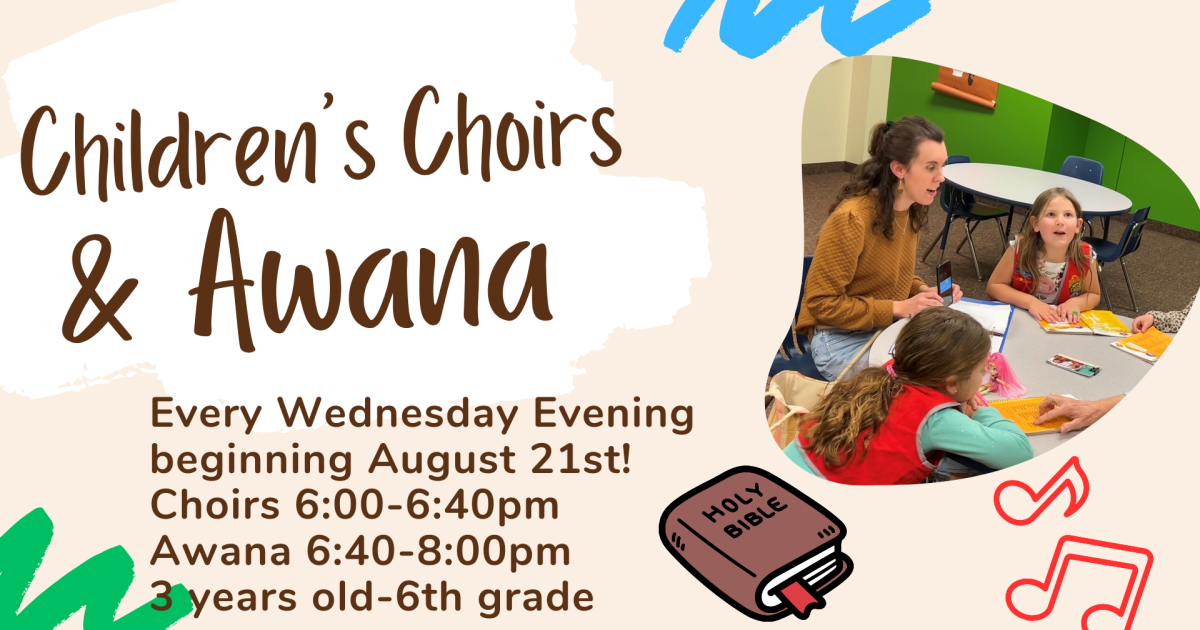 2024-2025 Children's Choir and Awana Registration | Field Street Baptist