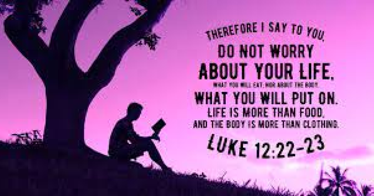 Do Not Worry | Sermons | First Baptist Church | Richland MS