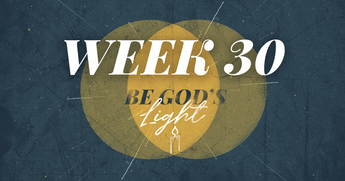 Week Thirty: Day 5 | Articles | Fishers United Methodist Church