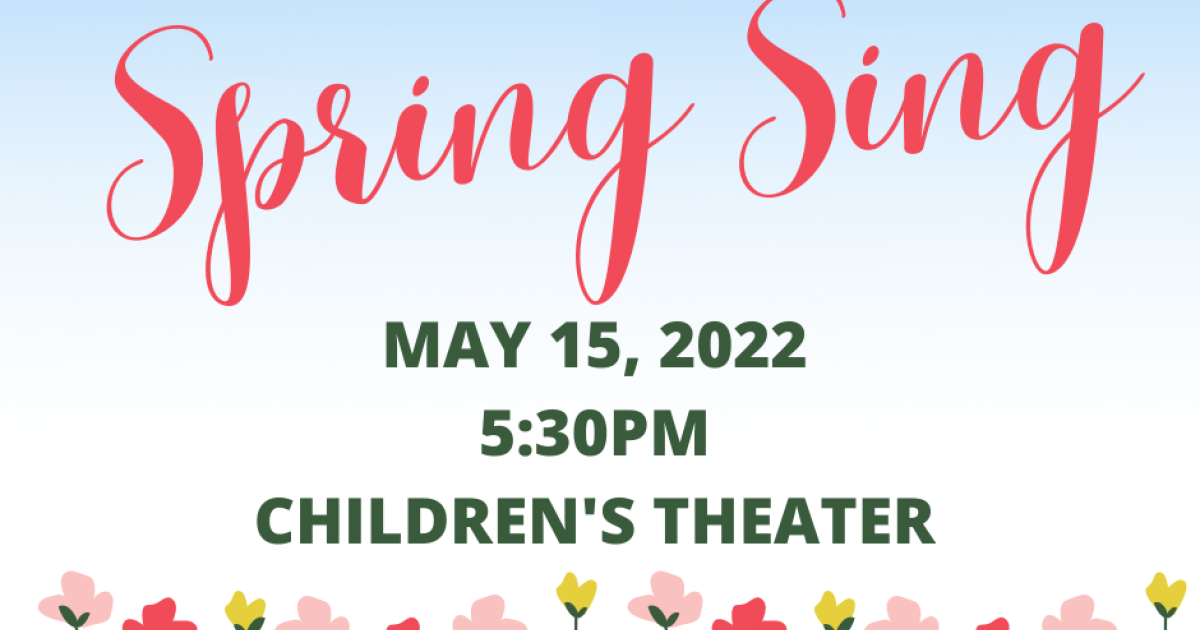 Children's Choir "Spring Sing" | Field Street Baptist