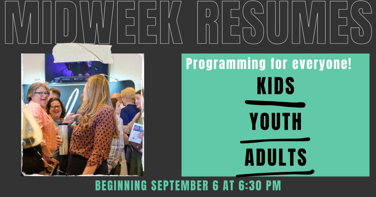 Midweek Programming Returns! | Articles | Crossroads Christian Church ...