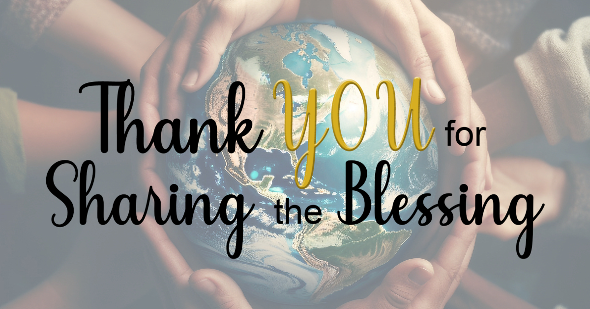 Thank YOU for Sharing the Blessing | CGGC eNews | Churches of God GC