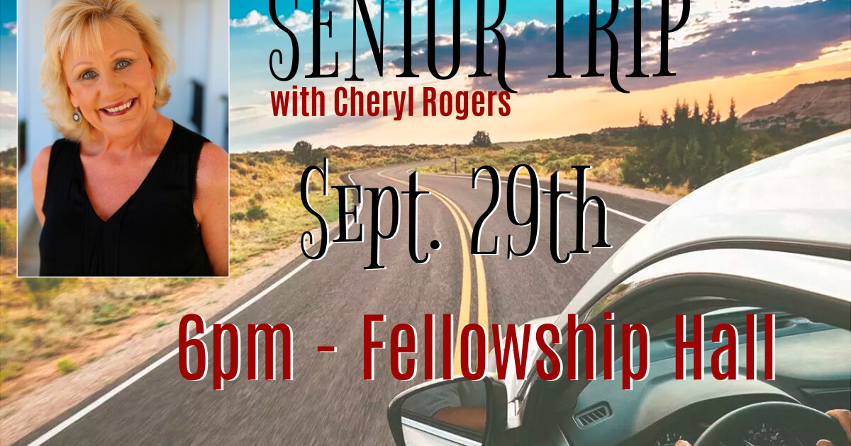 Active Adults Ministry Presents Cheryl Rogers | Brookwood Baptist Church