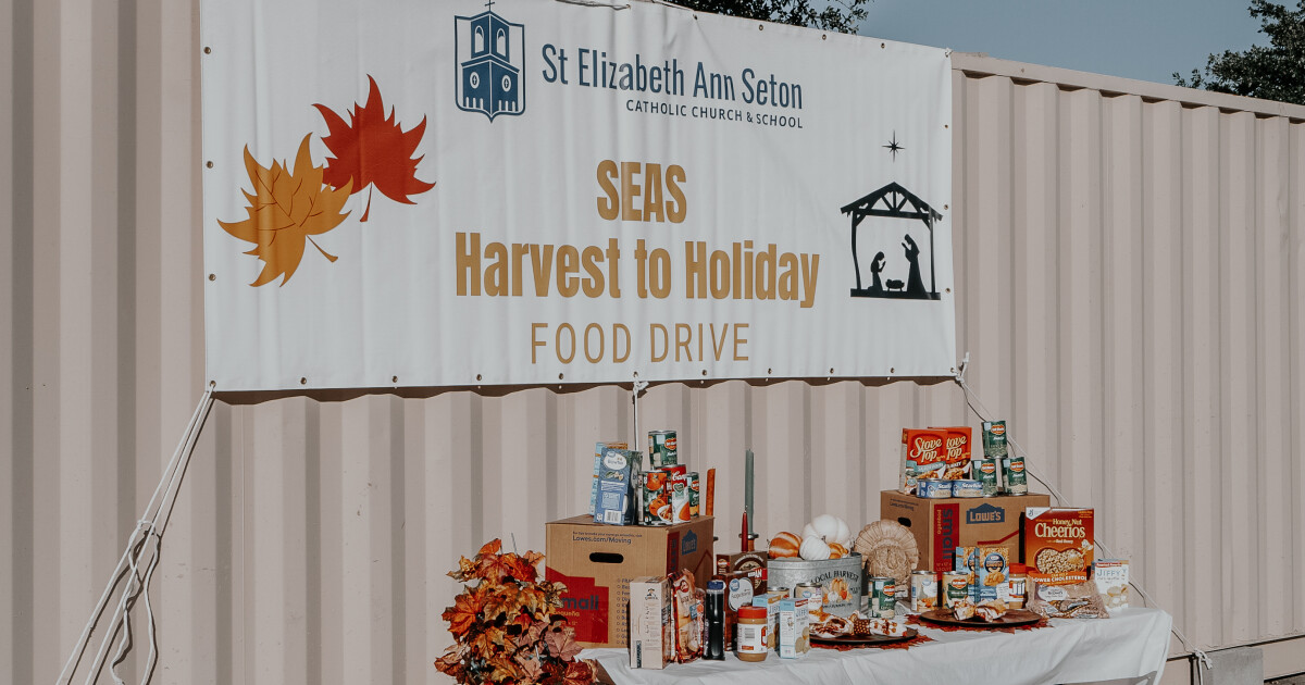 Harvest to Holiday Food Drive | St. Elizabeth Ann Seton Catholic Church