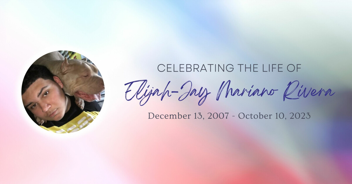 Celebrating the Life of Elijah-Jay Mariano Rivera | Crossroads Community Cathedral