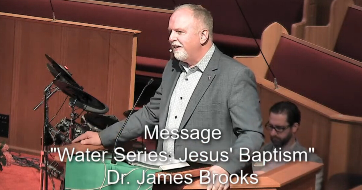 Water Series: Jesus' Baptism | Sermons | Salem First Christian Church ...