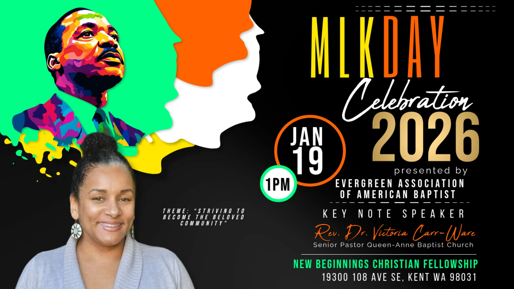 Martin Luther King Jr Celebration 2026 | New Beginnings Christian ...