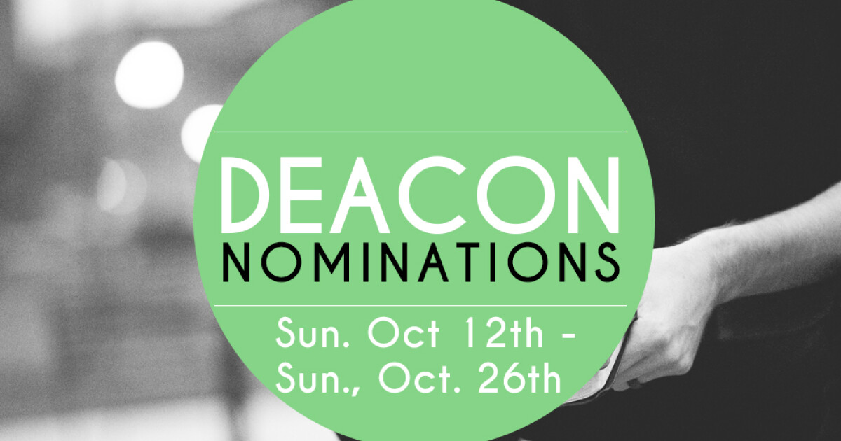 Deacon Nominations | Brookwood Baptist Church