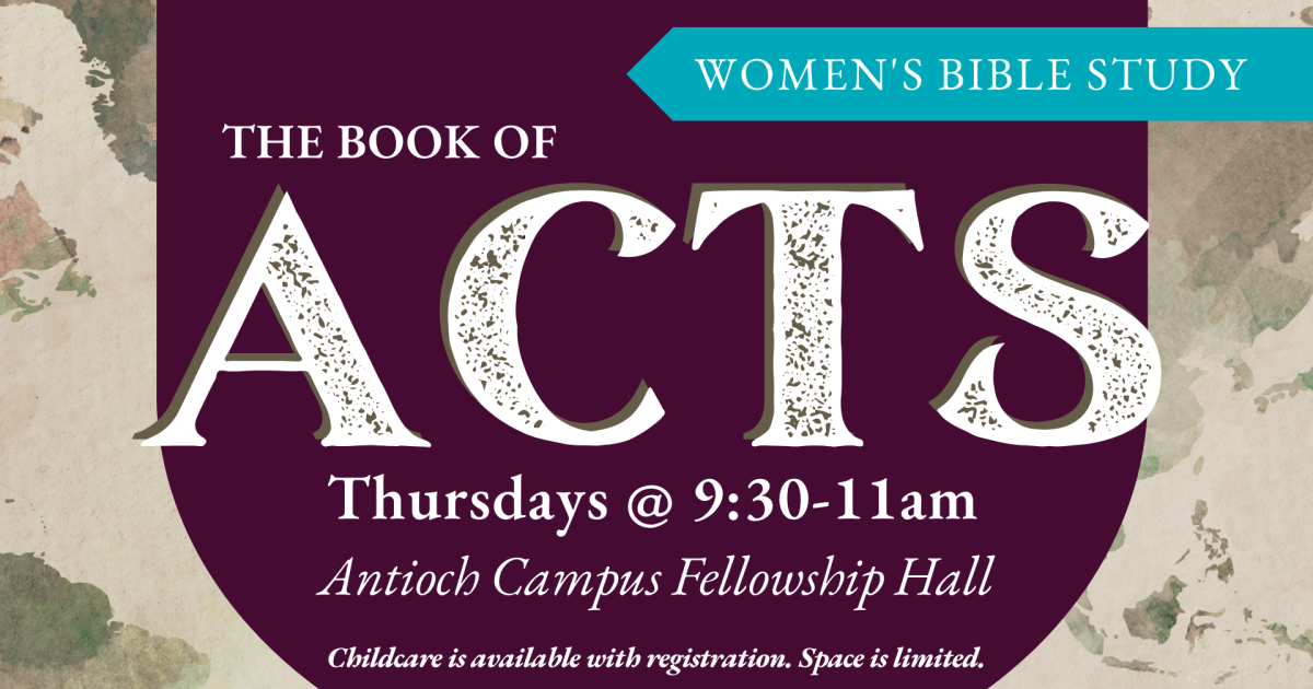 The Book of Acts Study | Blue Valley Church