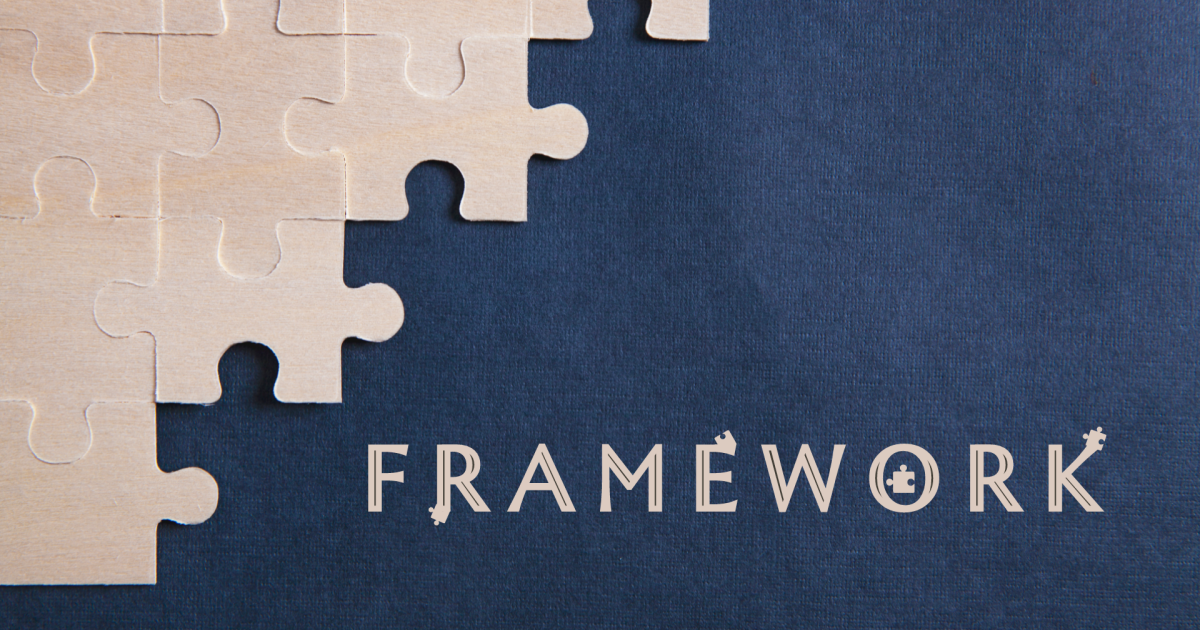 Framework Series: Setting The Framework | Rev. Dr. John Wayne McMann ...