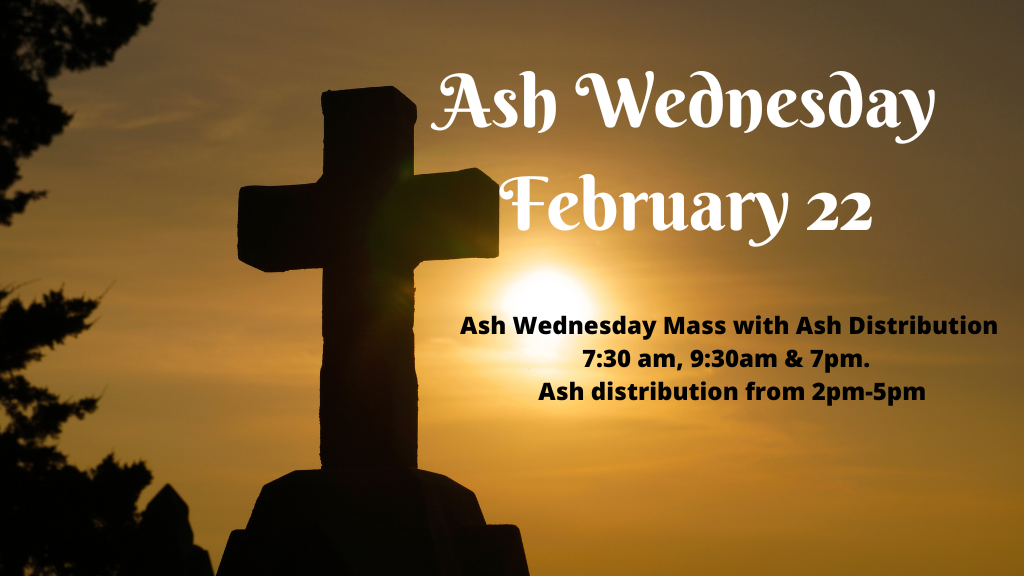 Ash Wednesday | St Jude Catholic Church