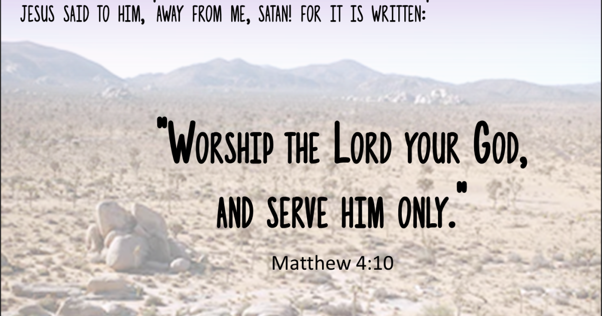 The Temptation to Place Something Else Before God | Bible Studies For ...