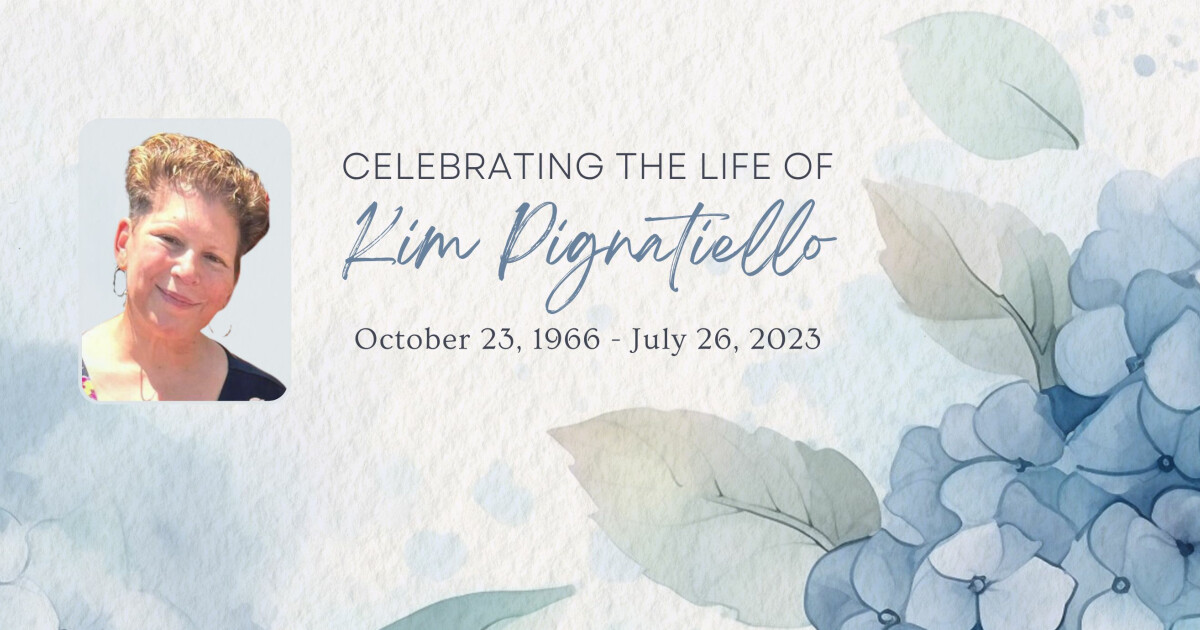 Celebrating the Life of Kim Pignatiello | Crossroads Community Cathedral
