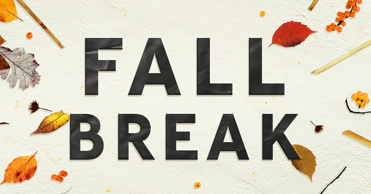 FALL BREAK - NO ACTIVITIES | Prince Avenue Baptist Church