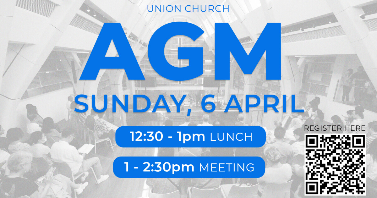 AGM 2025 & Lunch | Union Church