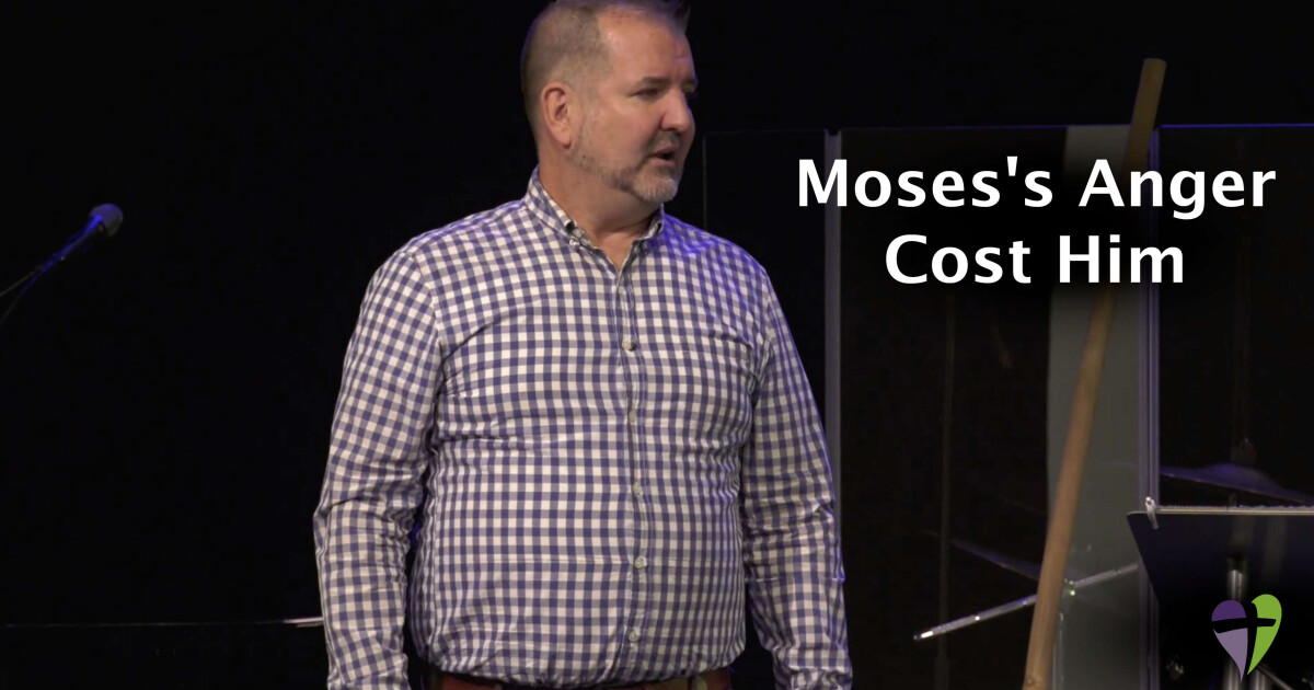 Cool Your Jets - Moses Anger Cost Him | Sermons | Grace Family Church ...