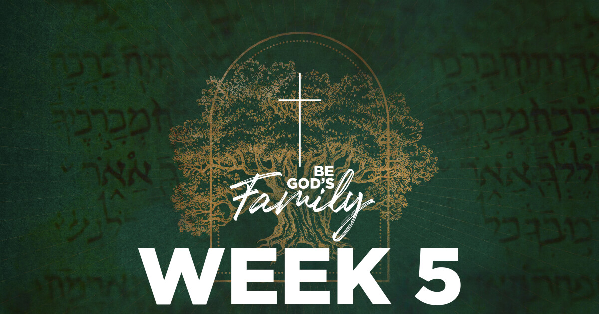 Week Five: Day One | Articles | Fishers United Methodist Church
