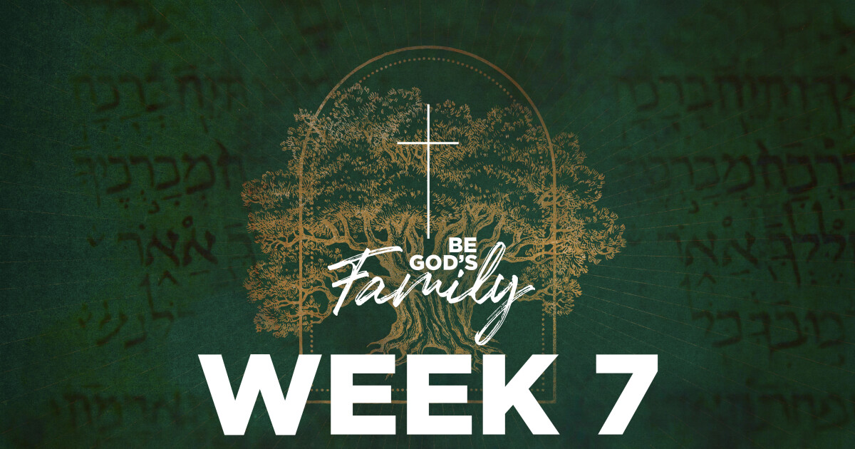 Week Seven: Day Five | Articles | Fishers United Methodist Church