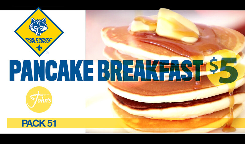 Cub Scout Pancake Breakfast | St. John's Lutheran Church of Orange