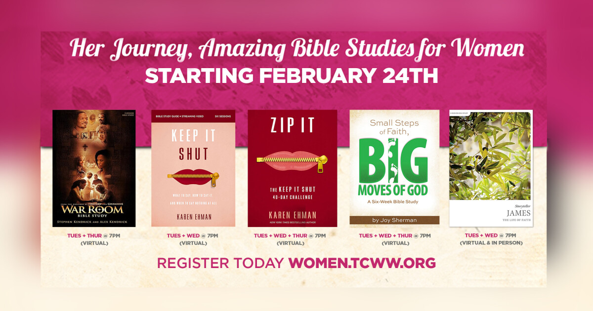 Her Journey Small Groups - Spring 2026 | The Church Without Walls
