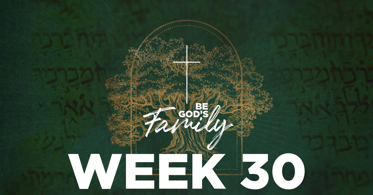 Week Thirty: Day Two | Articles | Fishers United Methodist Church
