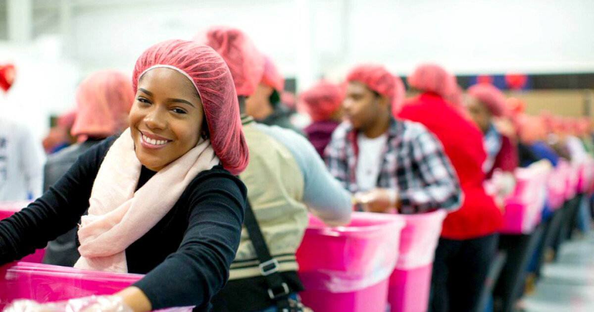 Food Packing Event | Peace Lutheran Church