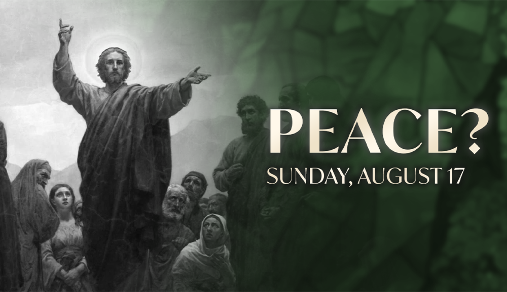 Peace? - Sunday 8 AM | Sermons | Desert Hills Lutheran Church
