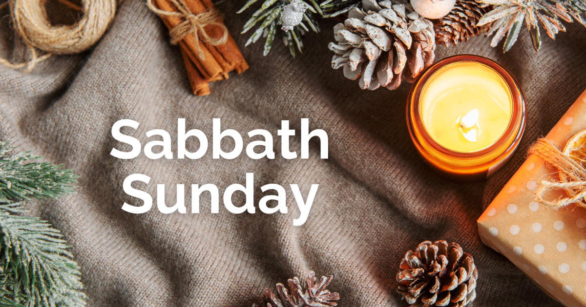 Sabbath Sunday - 8:30 "unplugged" only | St. Andrew United Methodist Church