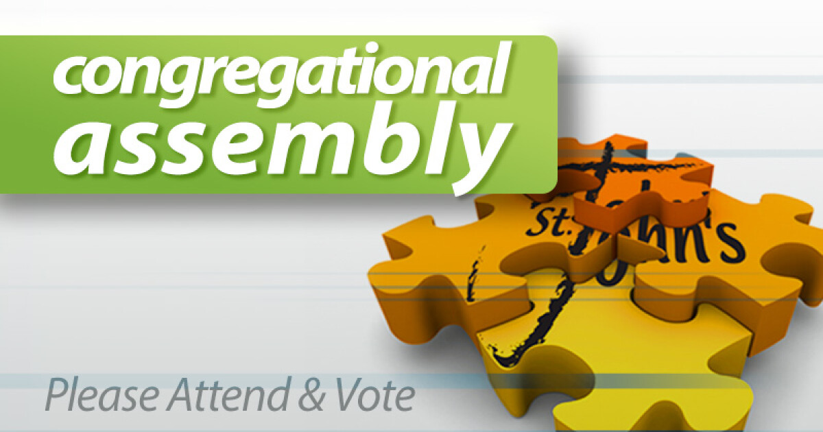 Annual Congregational Assembly | St. John's Lutheran Church of Orange