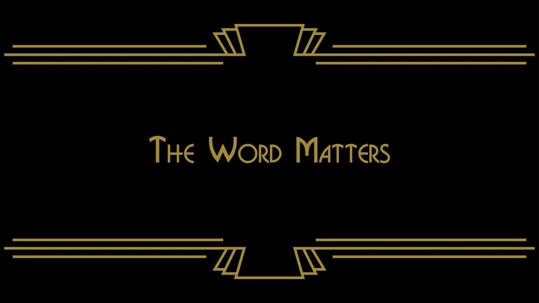 The Word Matters | Sermons | Eagle Heights Cathedral
