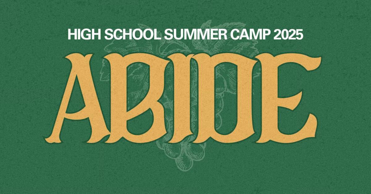 Thrive High School Camp 2025 - ABIDE | New Hope Oahu