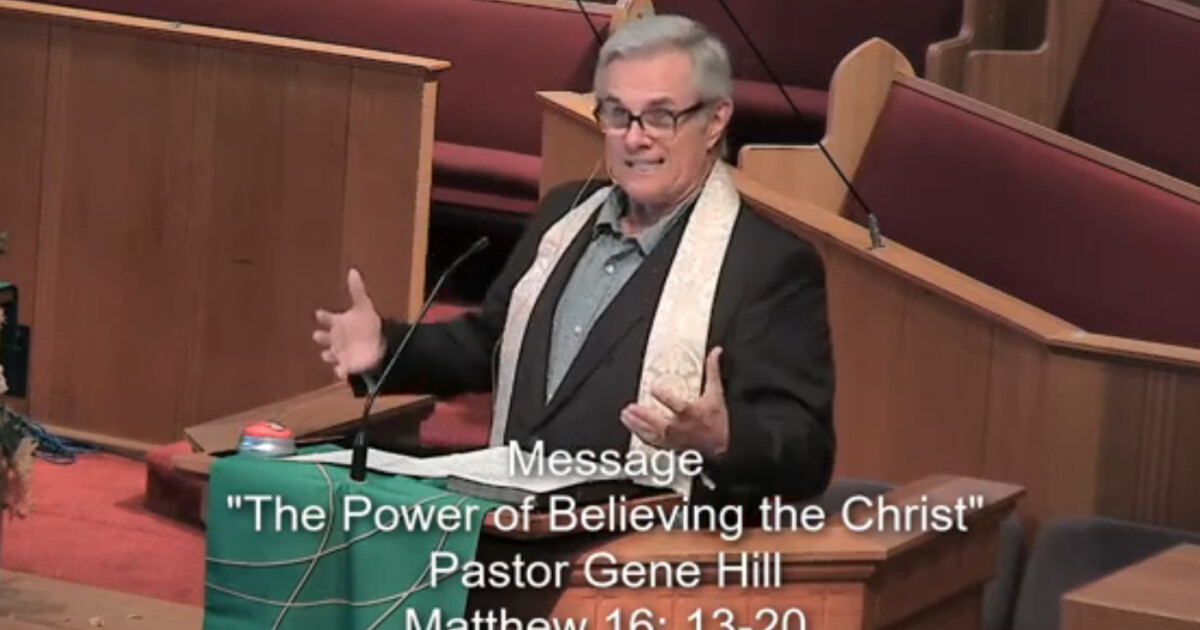 The Power of Believing the Christ | Sermons | Salem First Christian ...