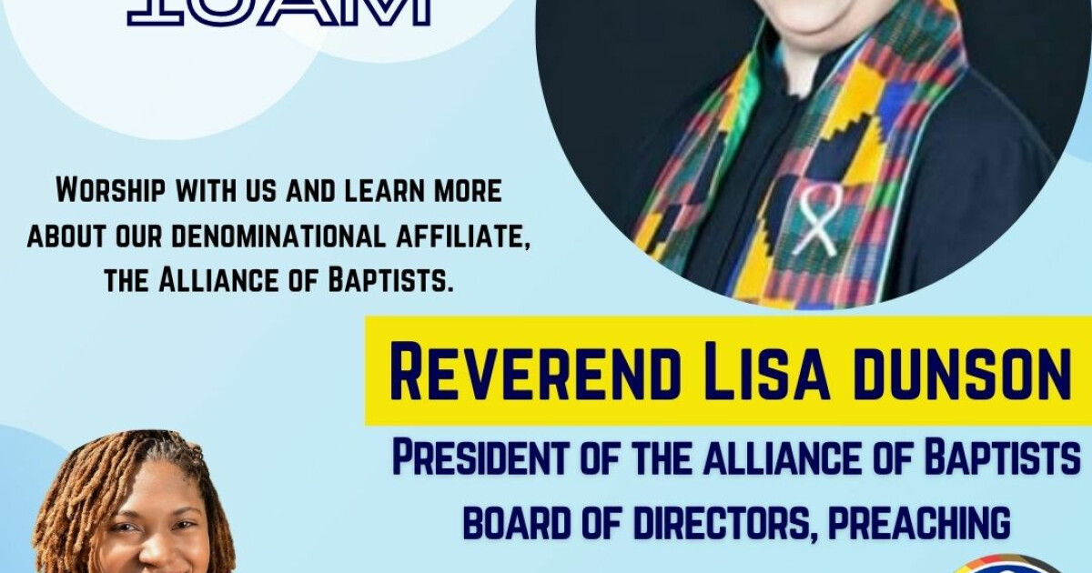 Rev. Lisa Dunson, guest preacher | Riverside Baptist Church Website