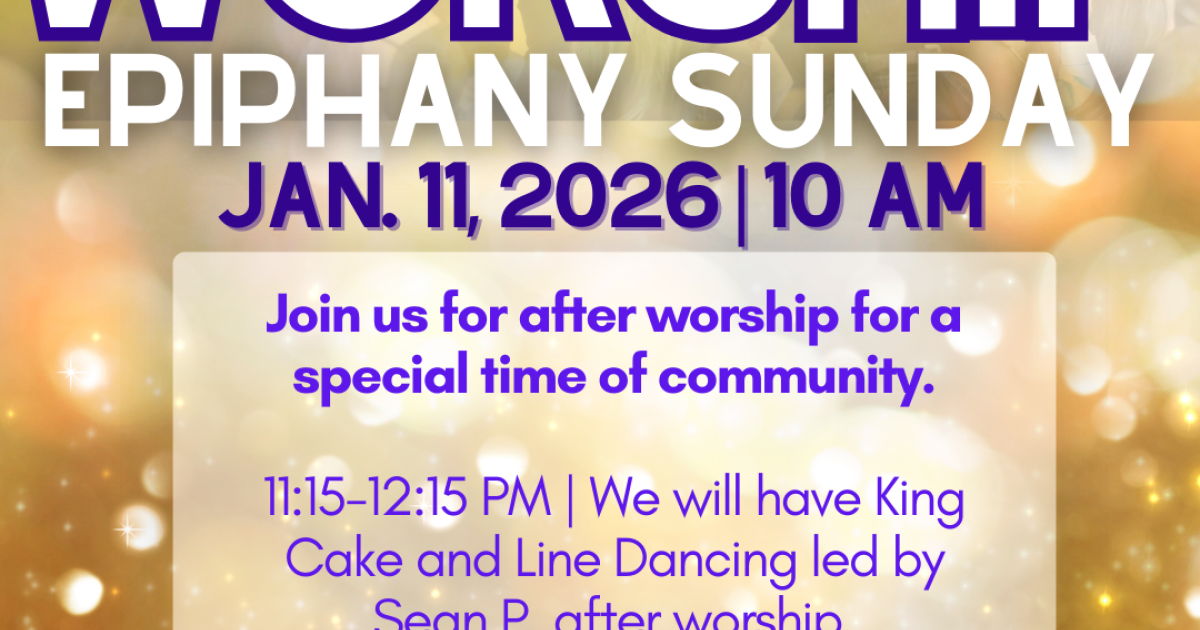 Epiphany Sunday 2026 | Riverside Baptist Church Website